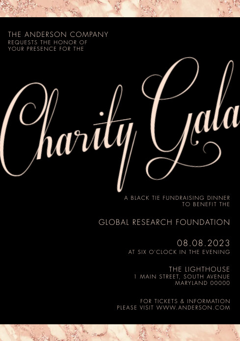 Gala Template | PosterMyWall