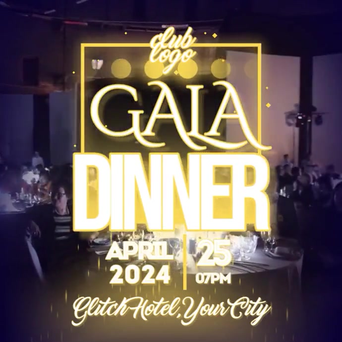 Plantilla de Gala Dinner | PosterMyWall
