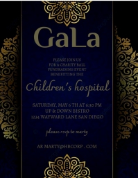 GALA FLYER TEMPLATE | PosterMyWall