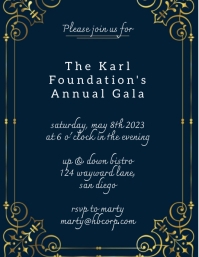 GALA FLYER TEMPLATE | PosterMyWall