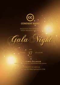 Gala Invitation Template | PosterMyWall