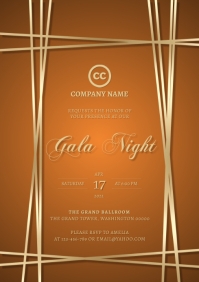 Gala Invitation Template | PosterMyWall