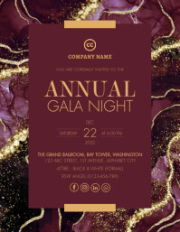 Gala Invitation Template | PosterMyWall