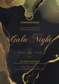 Gala Night Invitation Template | PosterMyWall