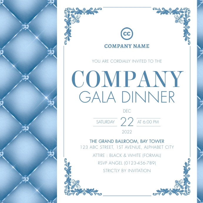 Formal Luncheon Invitation Dinner Invitations Greenvelope.com