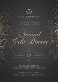 Christmas Gala Invitation Template | PosterMyWall
