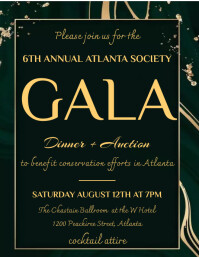 Gala flyer templates | PosterMyWall