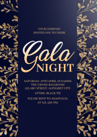 Gala Night Invitation Template | PosterMyWall