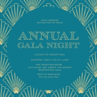Gala Night Invitation Template | PosterMyWall