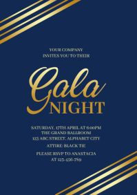 Gala Night Invitation Template | PosterMyWall