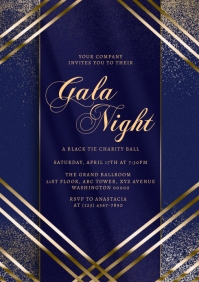 Gala Night Invitation Template | PosterMyWall