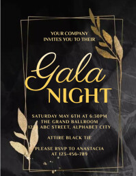 Gala flyer templates | PosterMyWall