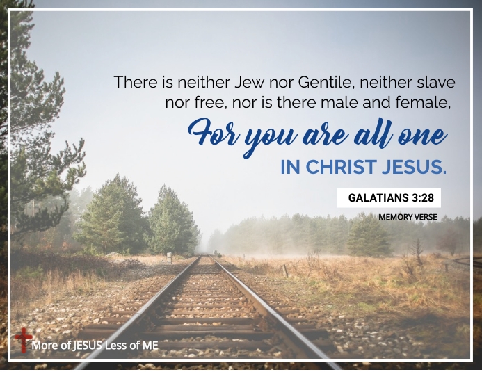 GALATIANS 3:28 Template | PosterMyWall