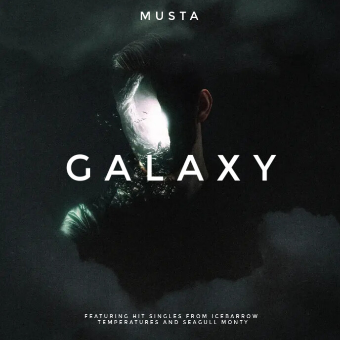 Modèle Galaxy Album Cover | PosterMyWall