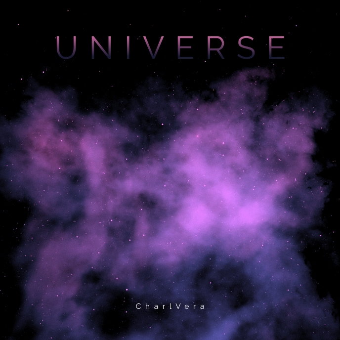 Galaxy Cosmos Sky Stars Mixtape CD Cover Template | PosterMyWall