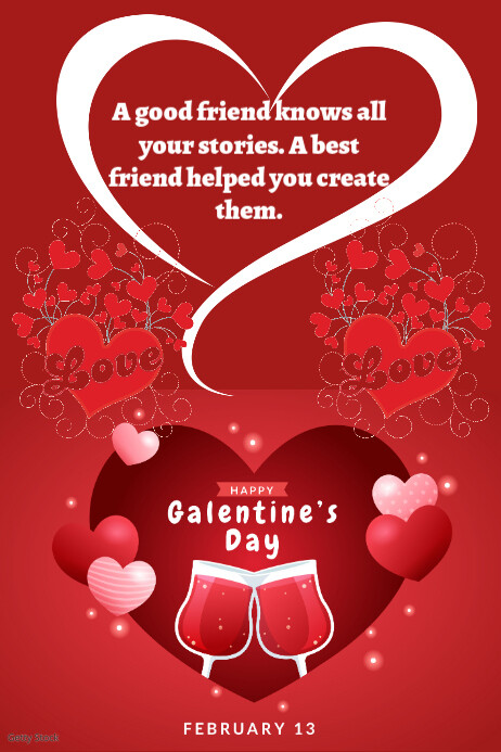 Galentine's Day Template | PosterMyWall