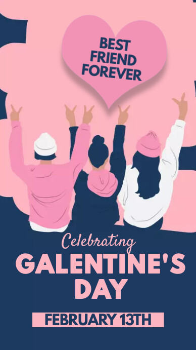 Galentine's Day Template | PosterMyWall