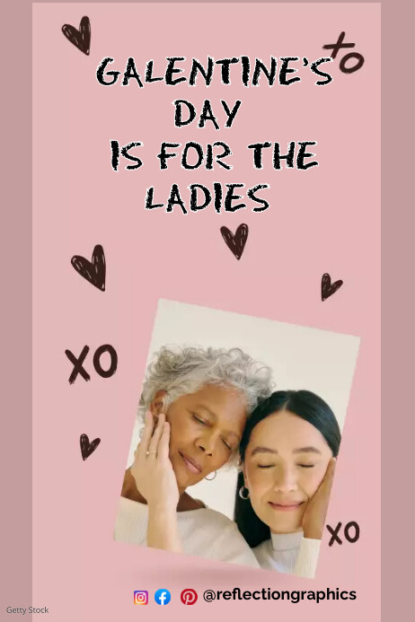 Galentine's Day Template | PosterMyWall
