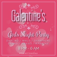 Girls Night Party Template | PosterMyWall