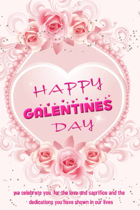 galentines day template | PosterMyWall