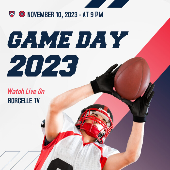 Modèle Game Day | PosterMyWall