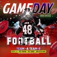 game day flyer Template | PosterMyWall