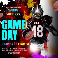 game day flyer Template | PosterMyWall