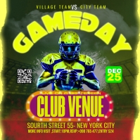 game day final match flyer Template | PosterMyWall