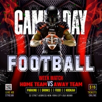 game day flyer template | PosterMyWall