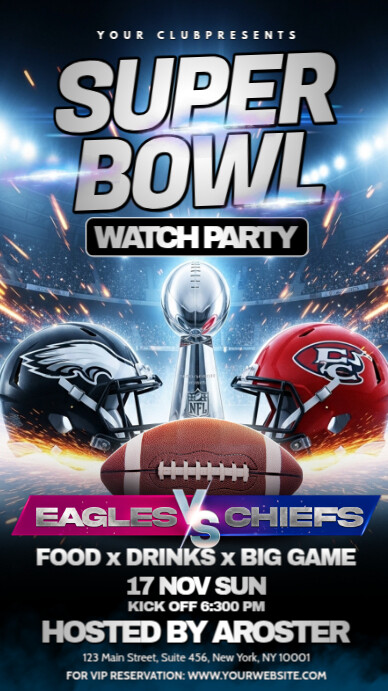 Game Day Instagram Story Template | PosterMyWall