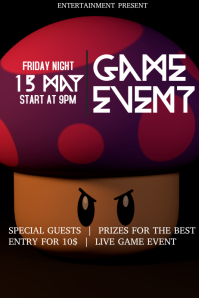 Game event flyer template | PosterMyWall