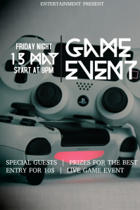 Game event flyer template | PosterMyWall