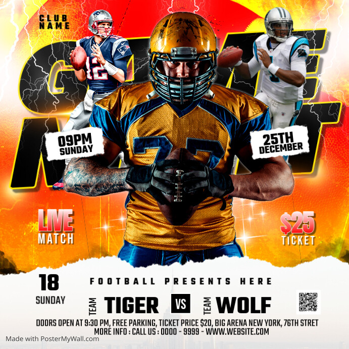 GAME NIGHT Template | PosterMyWall