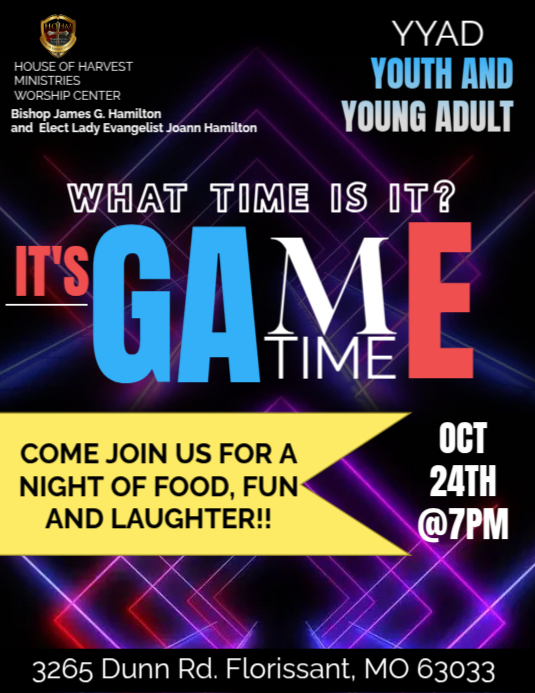Game Night Event Flyer Template | PosterMyWall