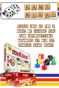 Game Night Template | PosterMyWall