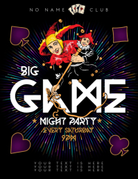 Game Party Flyer Template | PosterMyWall