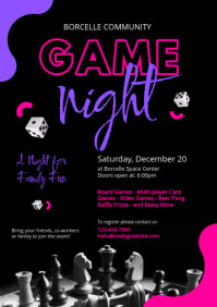 game night template | PosterMyWall