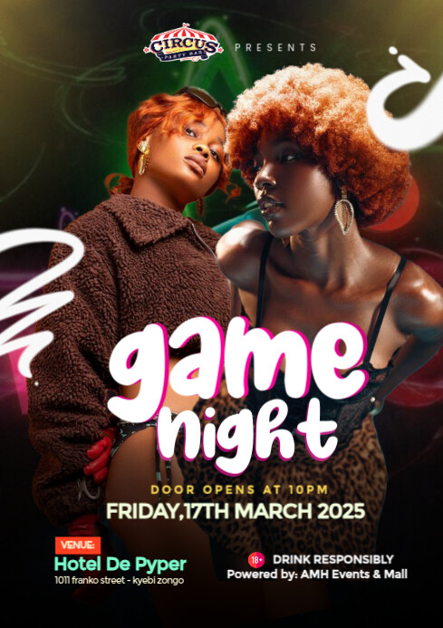 Game Night Party Design Template | PosterMyWall