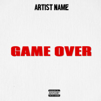 Game Over Mixtape Cover Album Cover Template | PosterMyWall