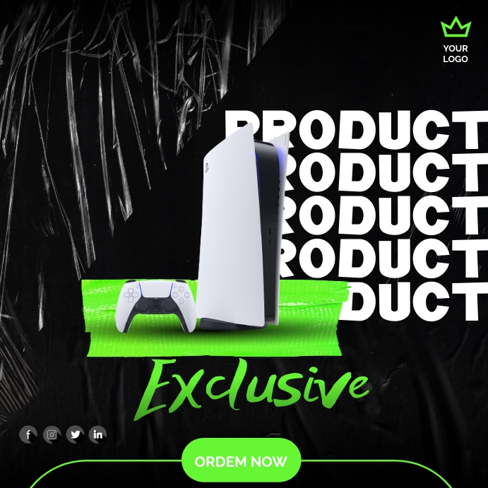 Game product exclusive Template | PosterMyWall