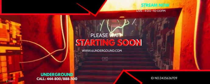 Game Stream Starting Soon Twitch Profile Bann Template | PosterMyWall