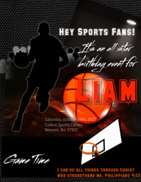 Game Time Sports Invite Template | PosterMyWall