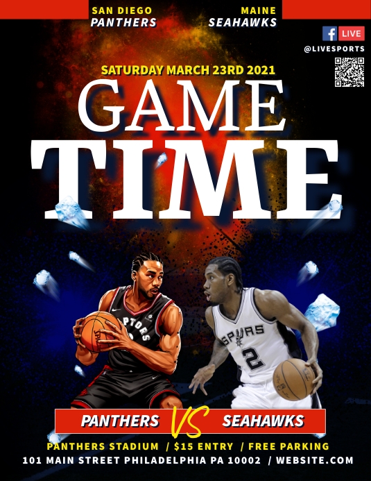 Copy of game Tournament | PosterMyWall