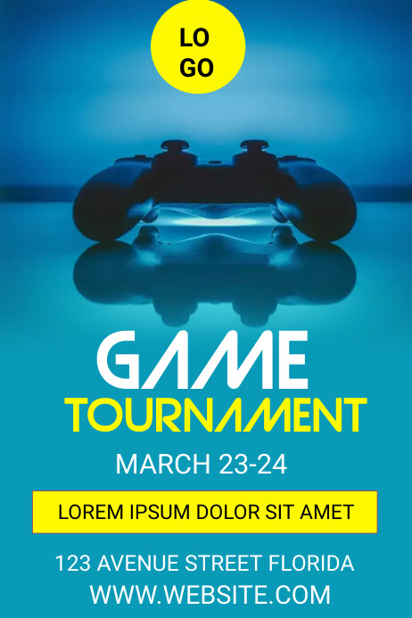 game tournament Template | PosterMyWall