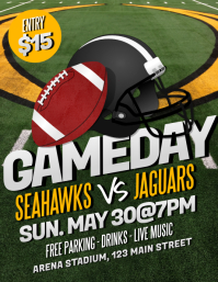 Football Flyer Template | PosterMyWall