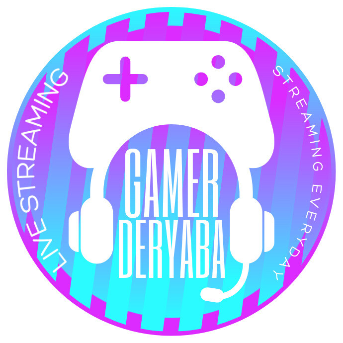 Gamepad Headphones Gradient Streamer Logo Template | PosterMyWall