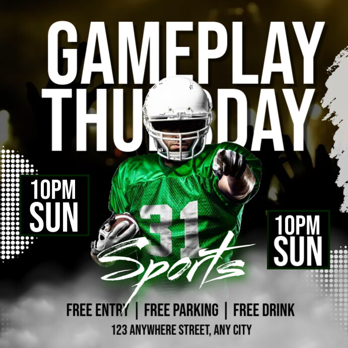 Copy of gameplay thursday | PosterMyWall