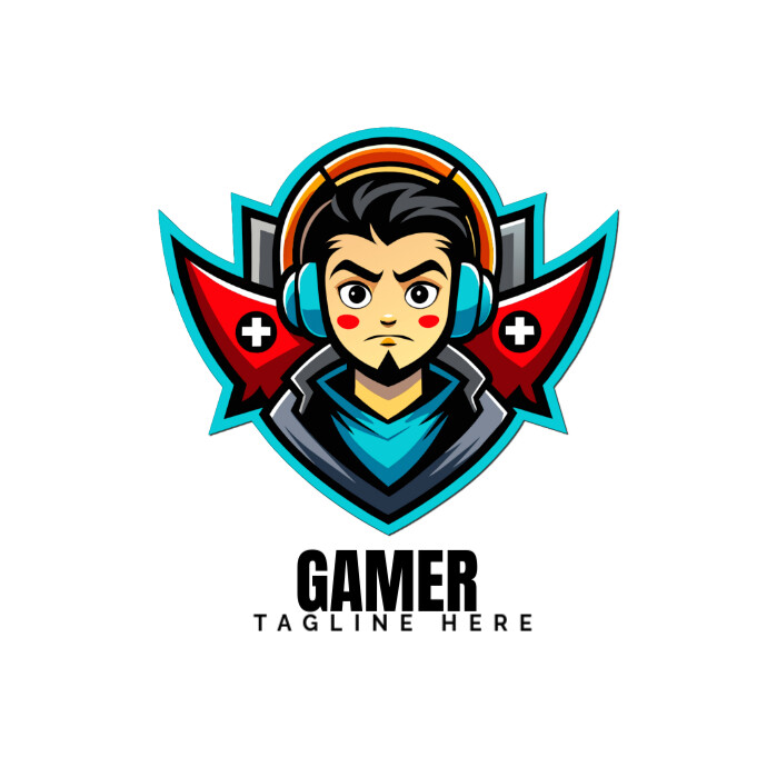 Gamer logo mascot Template | PosterMyWall