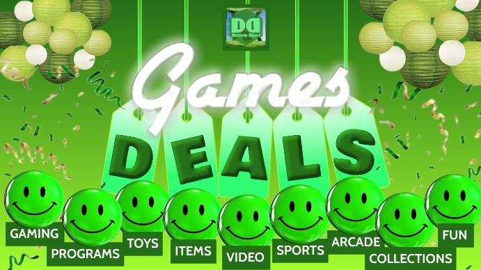 Copy of GAMES DEALS | PosterMyWall