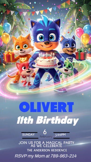 Gaming birthday invitation Template | PosterMyWall